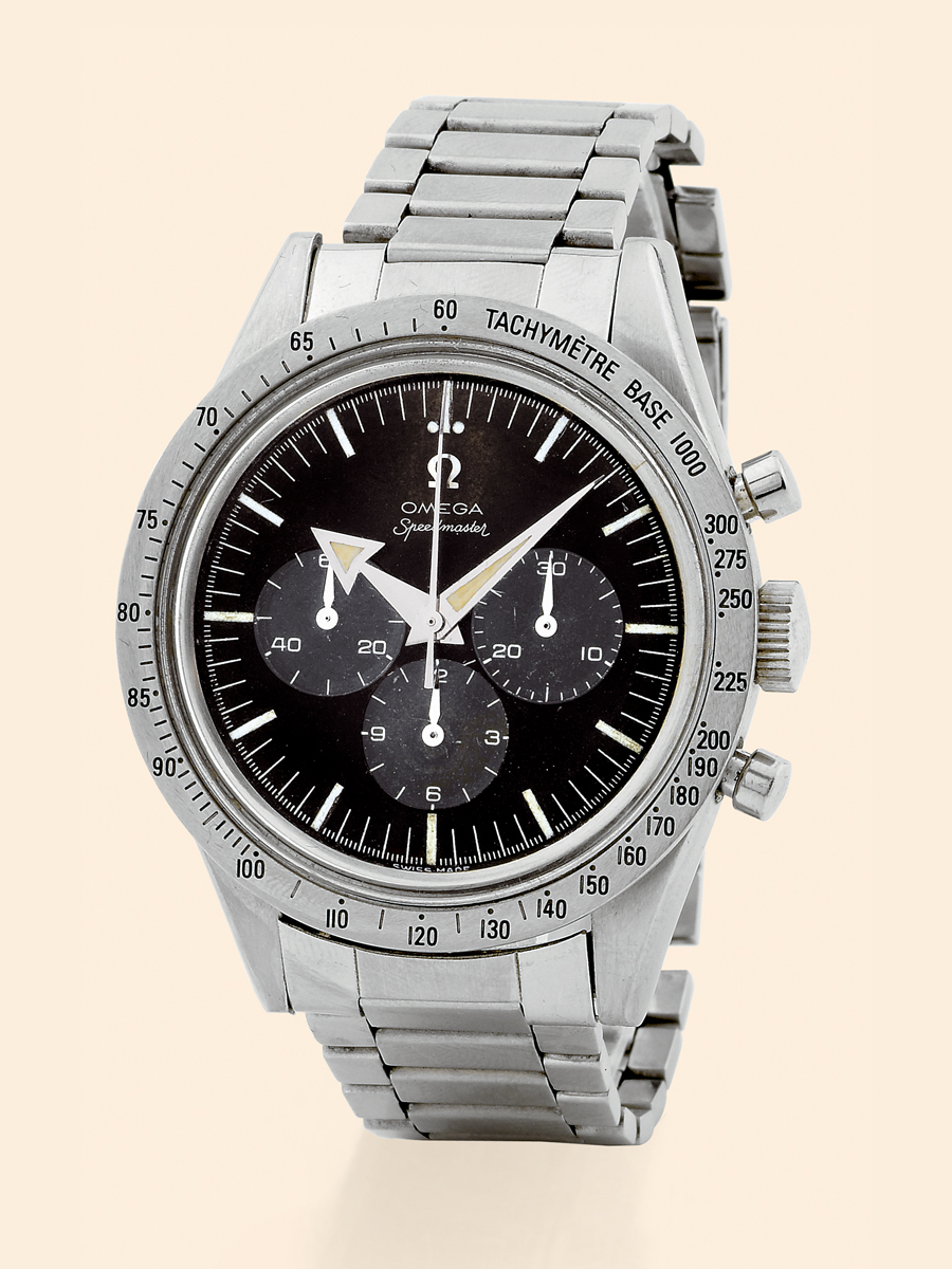 La Cote des Montres : Enchères 1st Generation Broad Arrow Omega ...