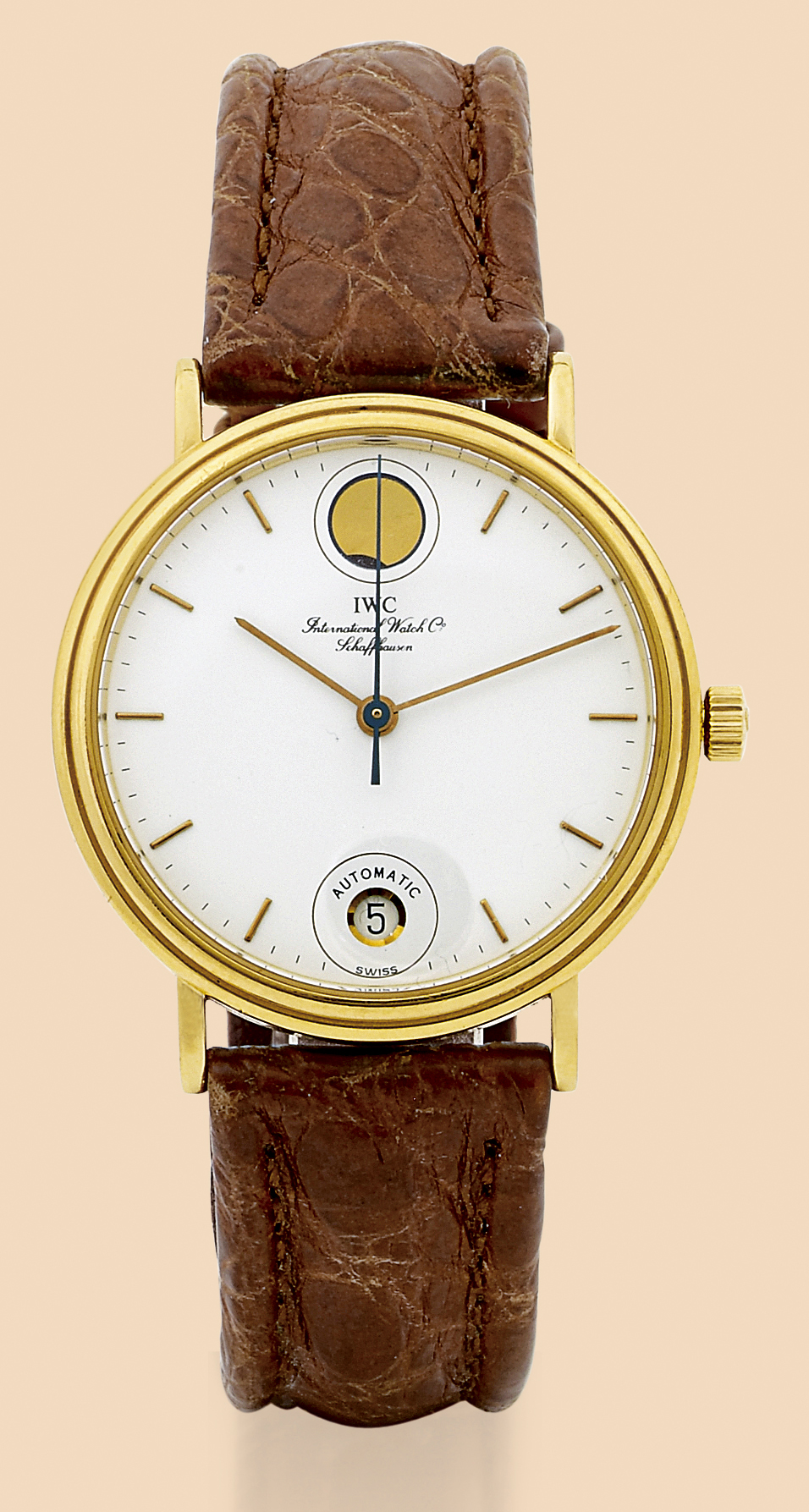 La Cote des Montres : Enchères Moon Phases International Watch Co ...