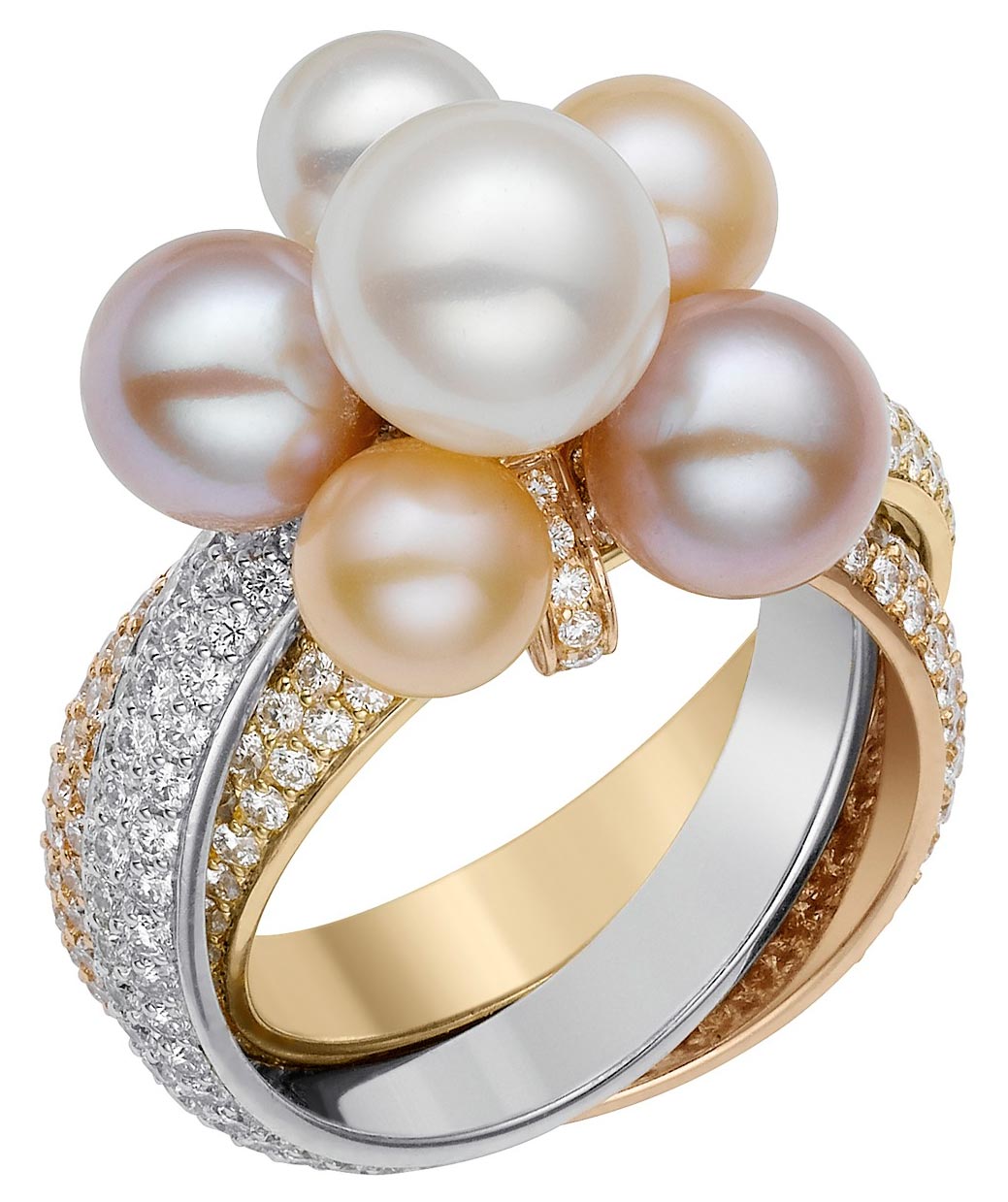 La Cote des Montres: Cartier Trinity Ring - Love. friendship, fidelity ...