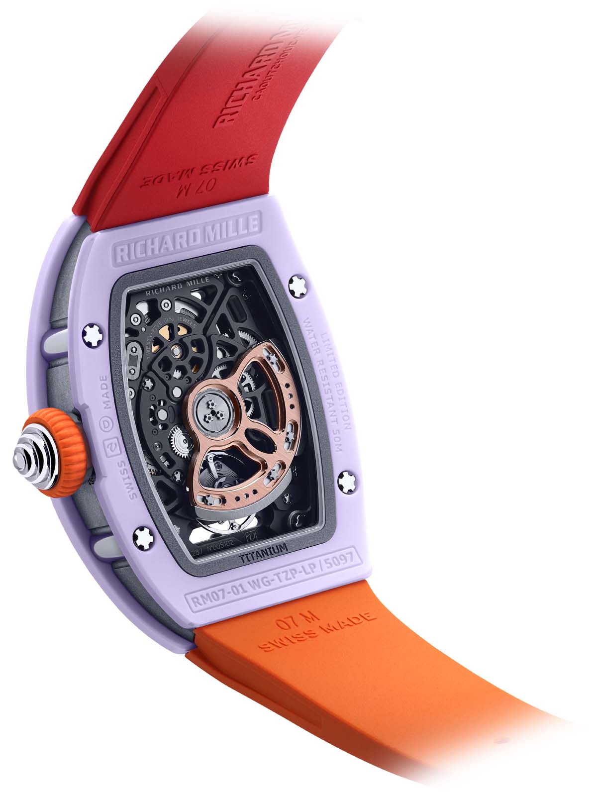 La Cote des Montres: Richard Mille RM 07-01 Coloured Ceramics - A ...