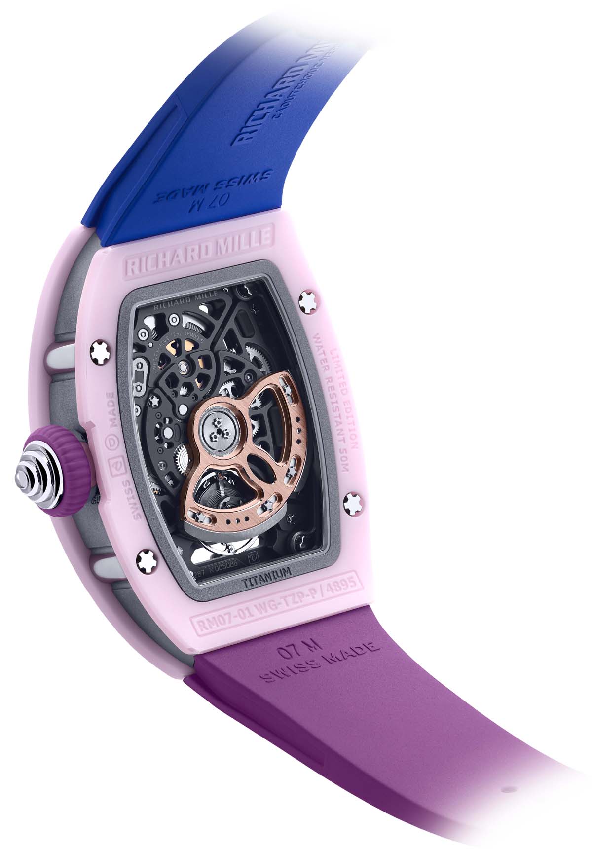 La Cote des Montres: Richard Mille RM 07-01 Coloured Ceramics - A ...