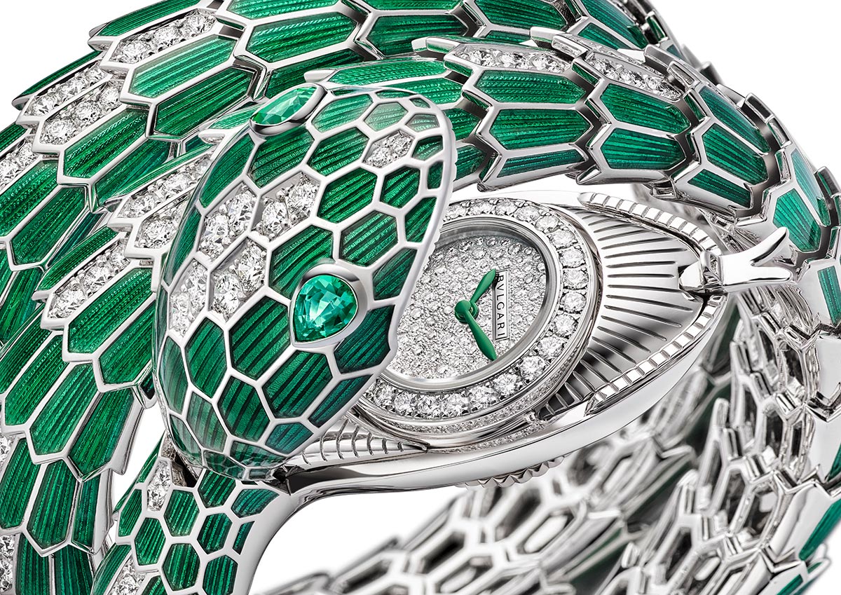 La Cote des Montres: Bvlgari Serpenti Misteriosi High Jewellery Secret ...