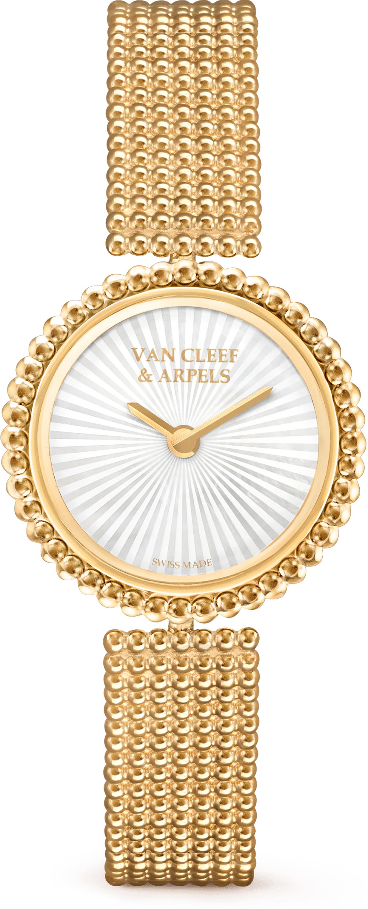 La Cote des Montres: Van Cleef & Arpels Perlée - A hymn to golden beads