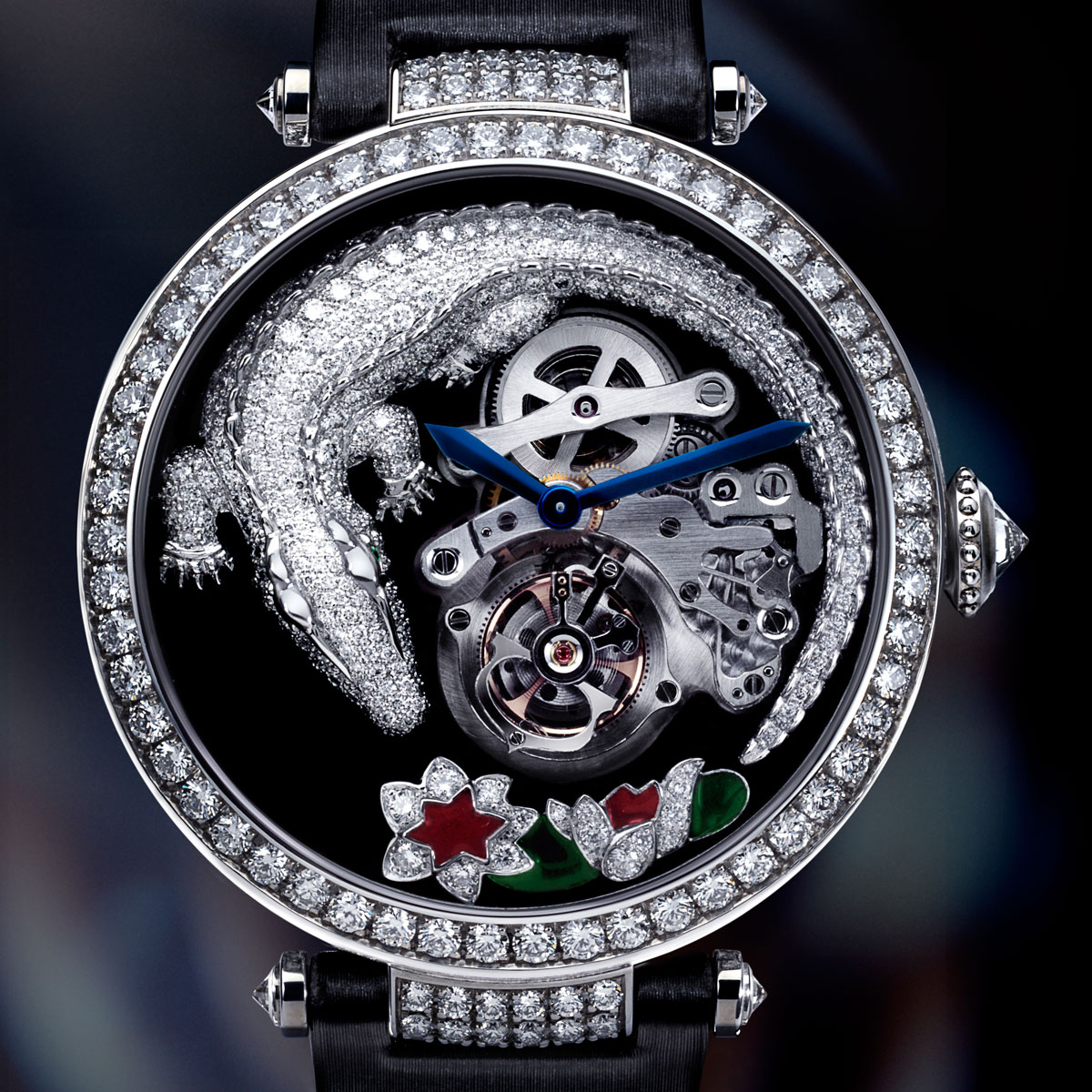 montre cartier tourbillon