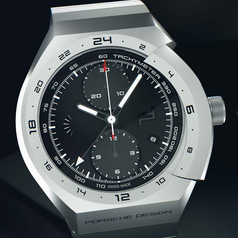 La Cote des Montres : La montre Porsche Design Flat Six P’6752 ...