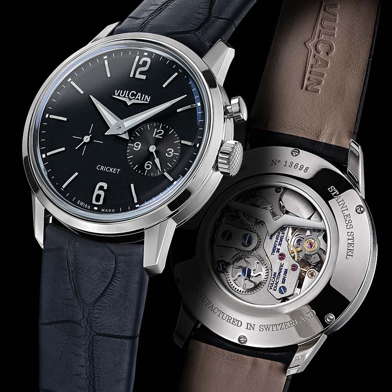 La Cote des Montres : Vulcain Cricket Aviator Dual-Time Quantième. : Le ...