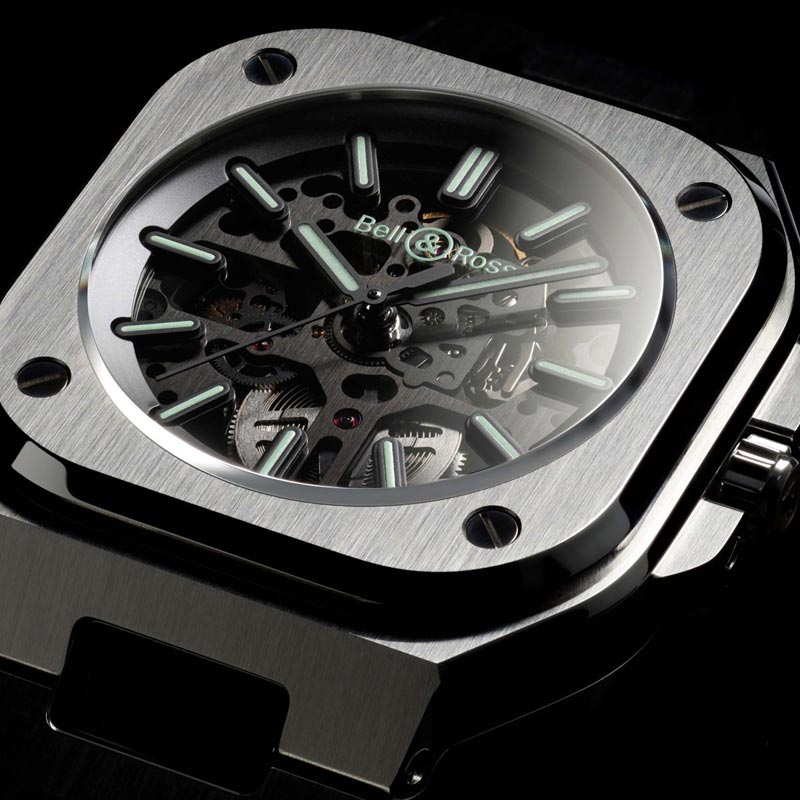 La Cote des Montres : Les montres Bell & Ross Instrument BRS Gold & Ceramic