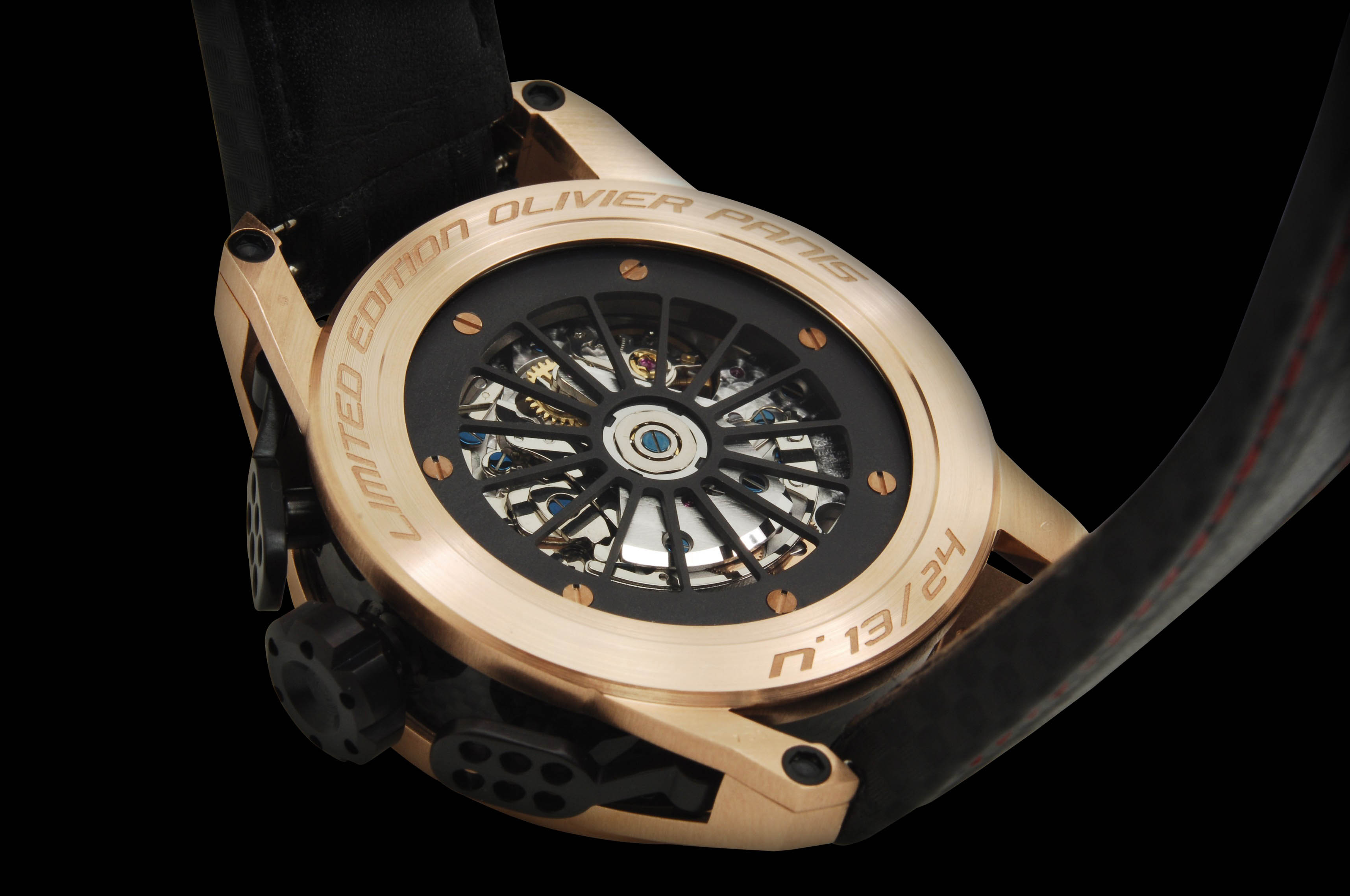 La Cote des Montres : La montre Ange Barde Legend Racer « Olivier Panis ...