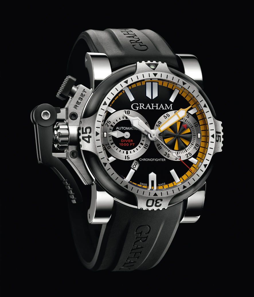 La Cote des Montres : Graham Chronofighter Oversize Diver - Graham ...