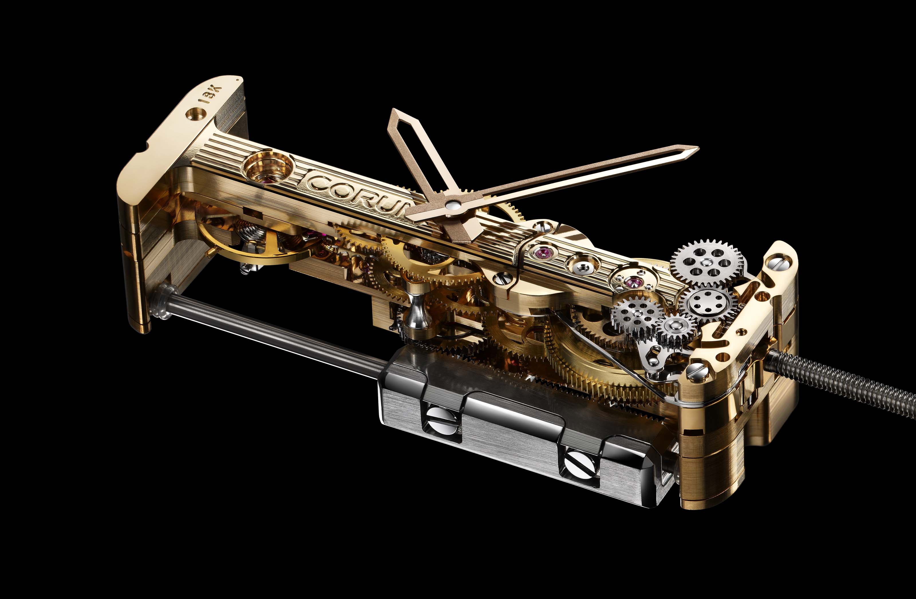 La Cote des Montres : La montre Corum Golden Bridge Automatic - Une ère ...