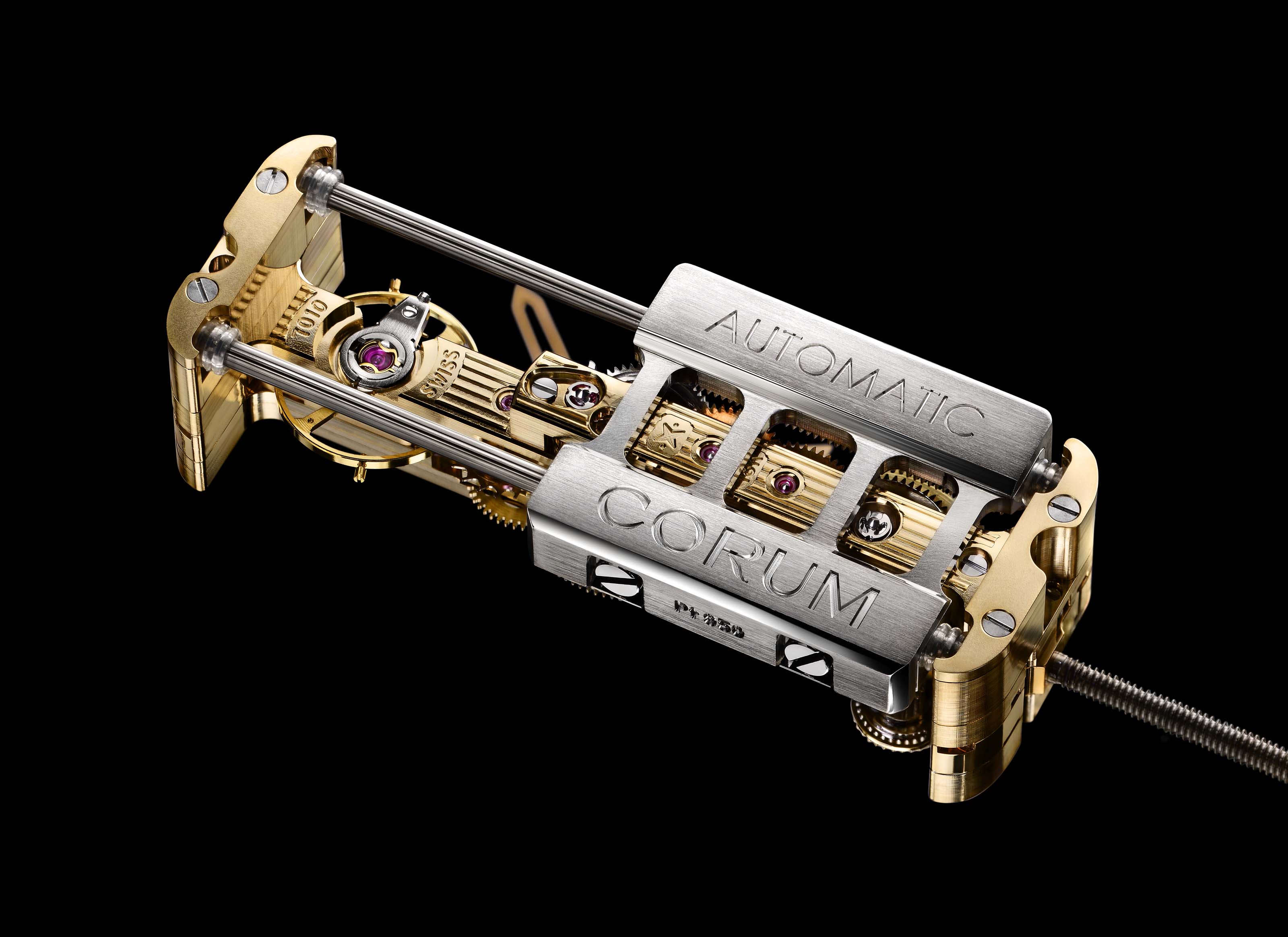 La Cote des Montres : La montre Corum Golden Bridge Automatic - Une ère ...