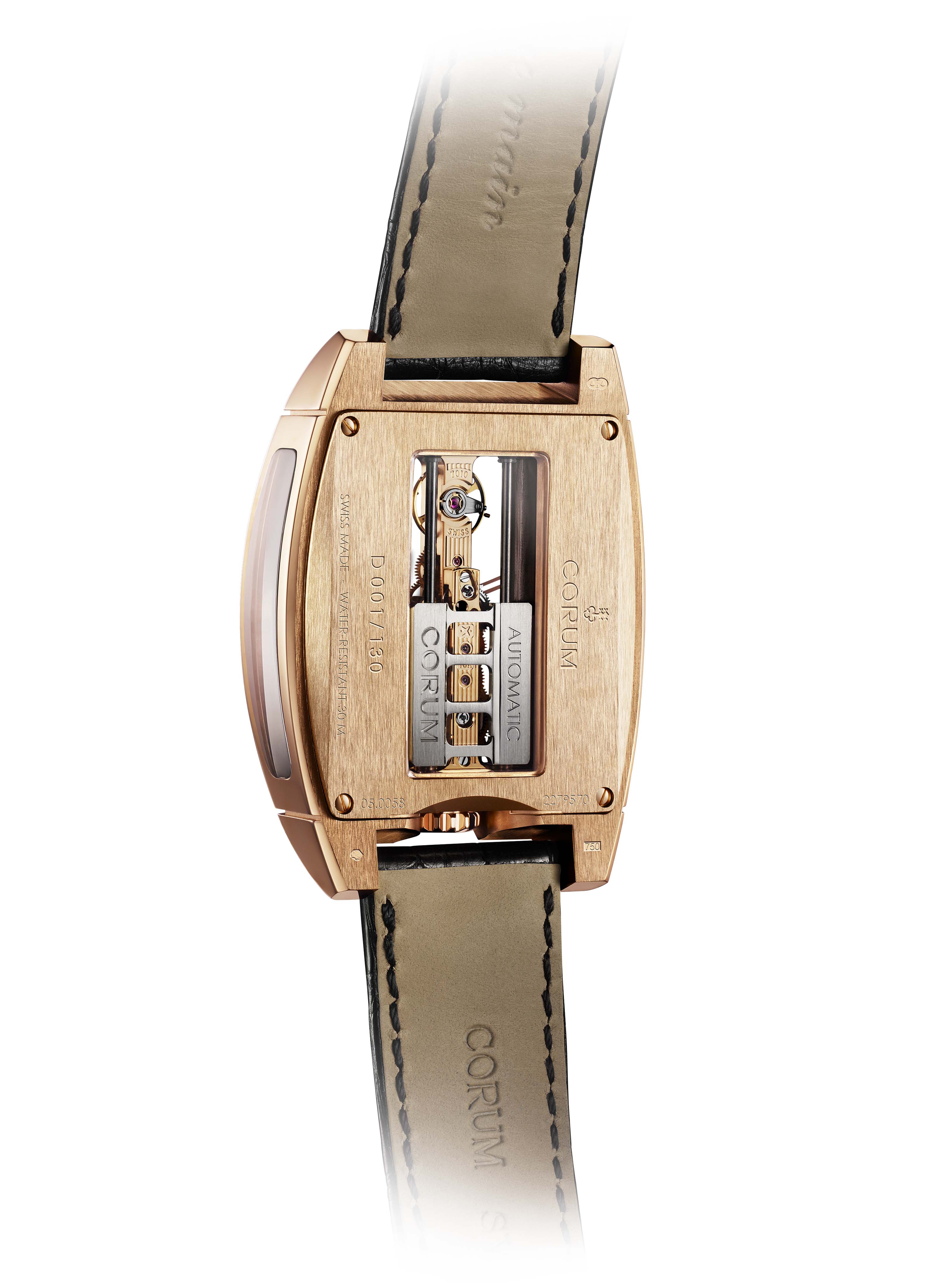 La Cote des Montres : La montre Corum Golden Bridge Automatic - Une ère ...
