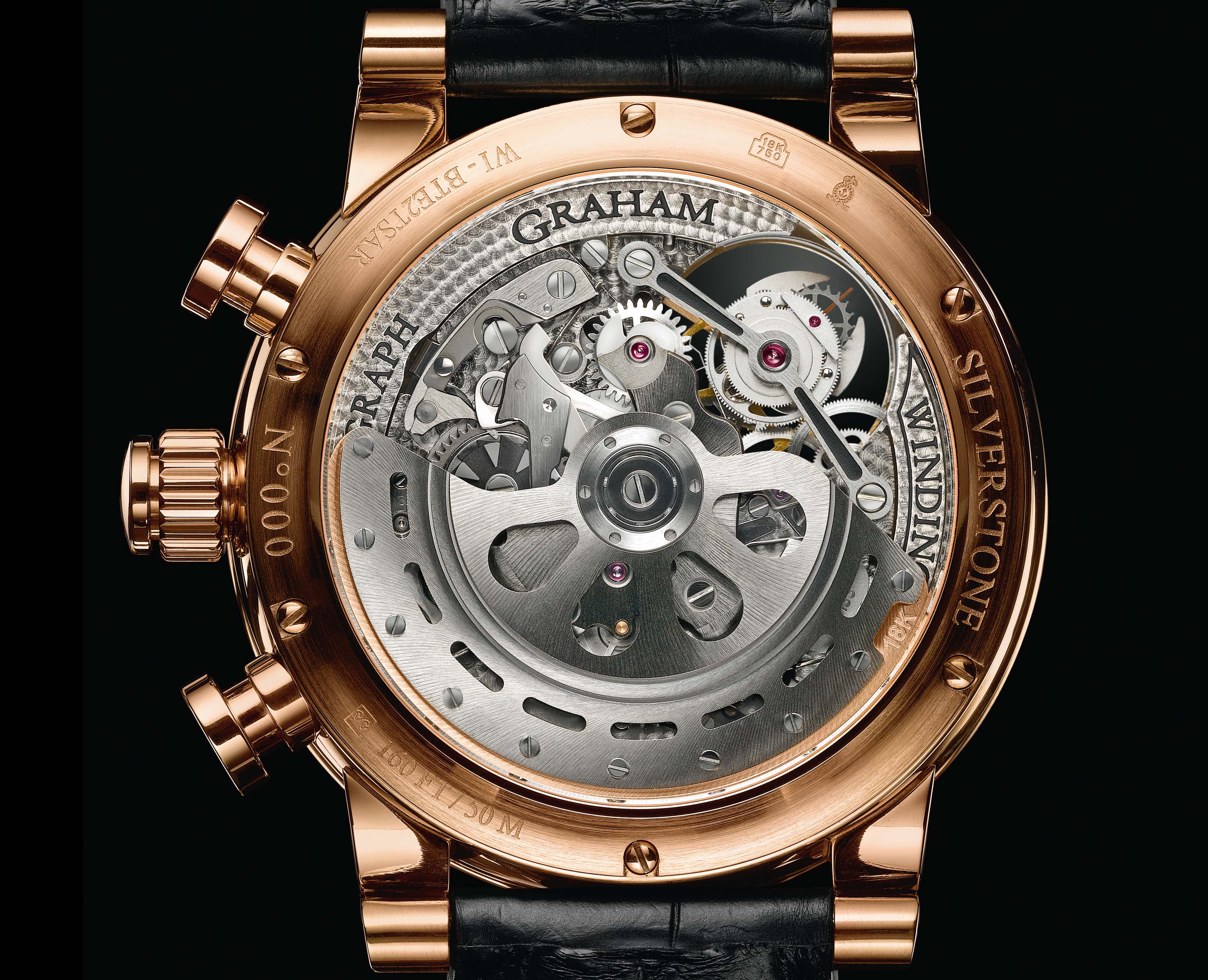 La Cote des Montres : La montre Graham Silverstone Tourbillograph Full ...