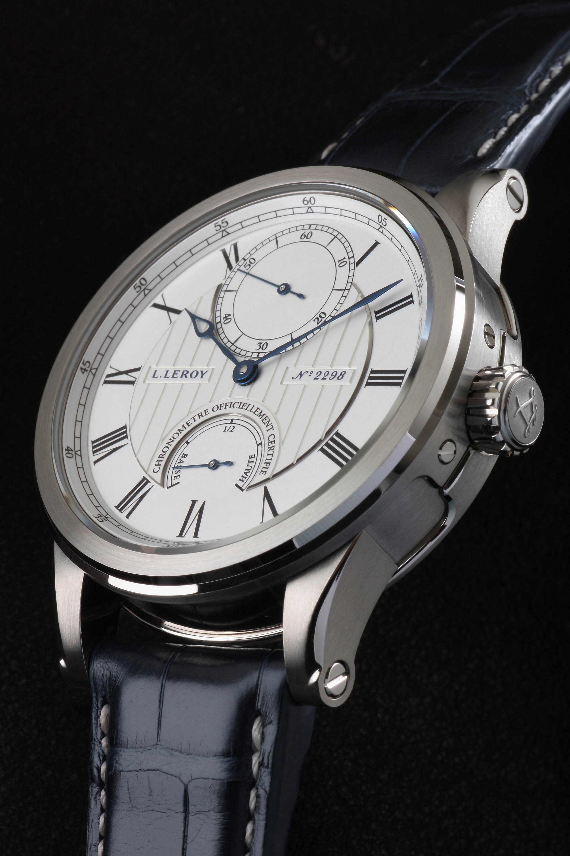 La Cote des Montres: Shooting of the L.Leroy Marine model large seconds ...