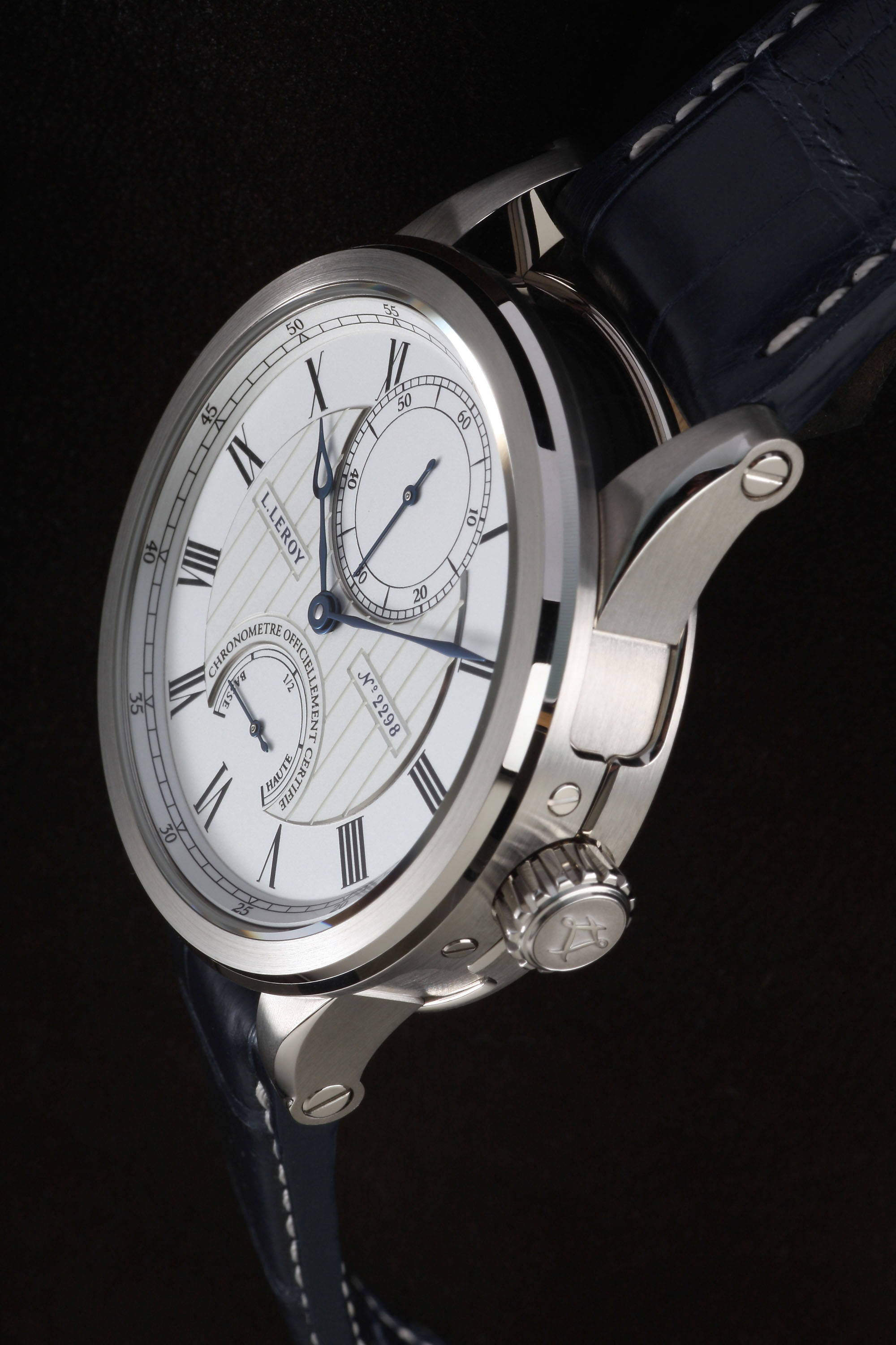 La Cote des Montres: Shooting of the L.Leroy Marine model large seconds ...