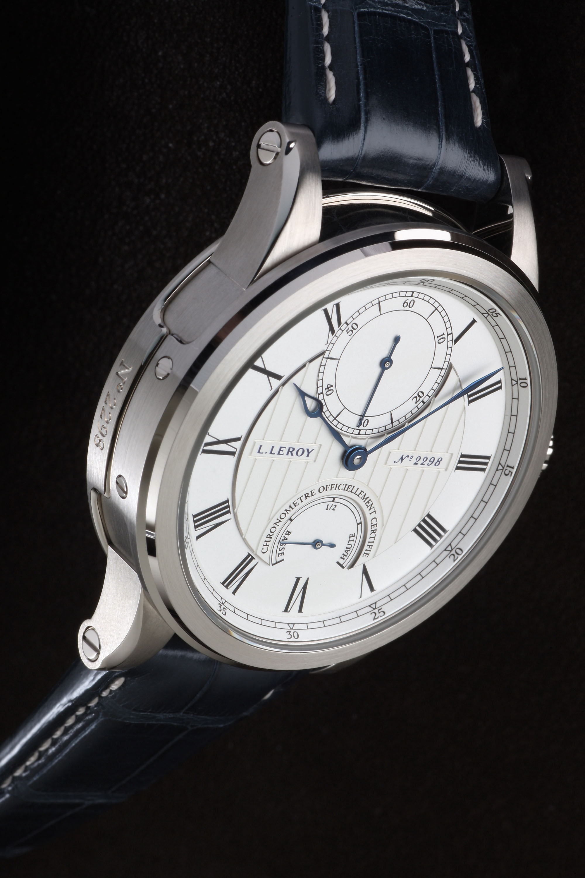 La Cote des Montres: Shooting of the L.Leroy Marine model large seconds ...