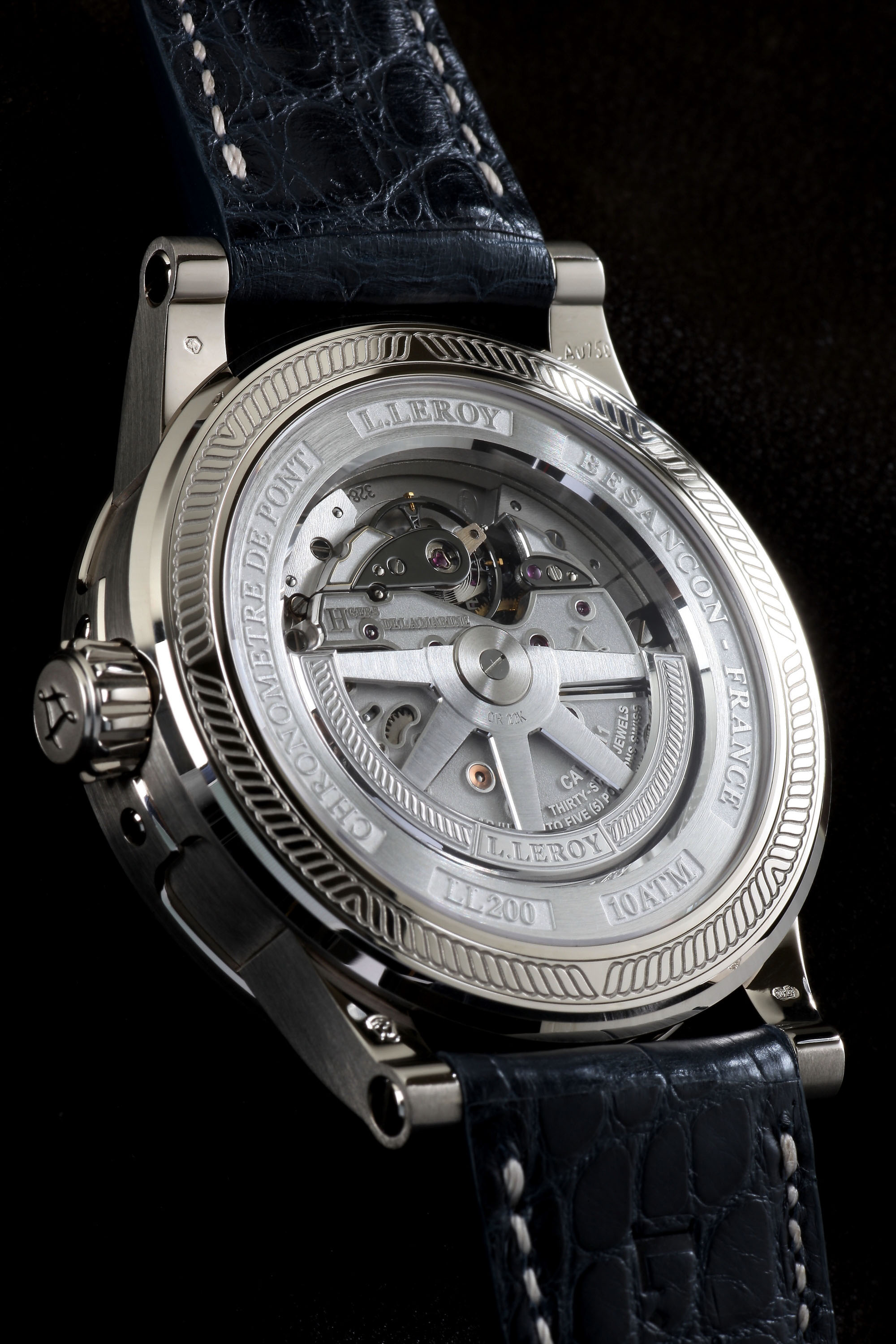 La Cote des Montres: Shooting of the L.Leroy Marine model large seconds ...