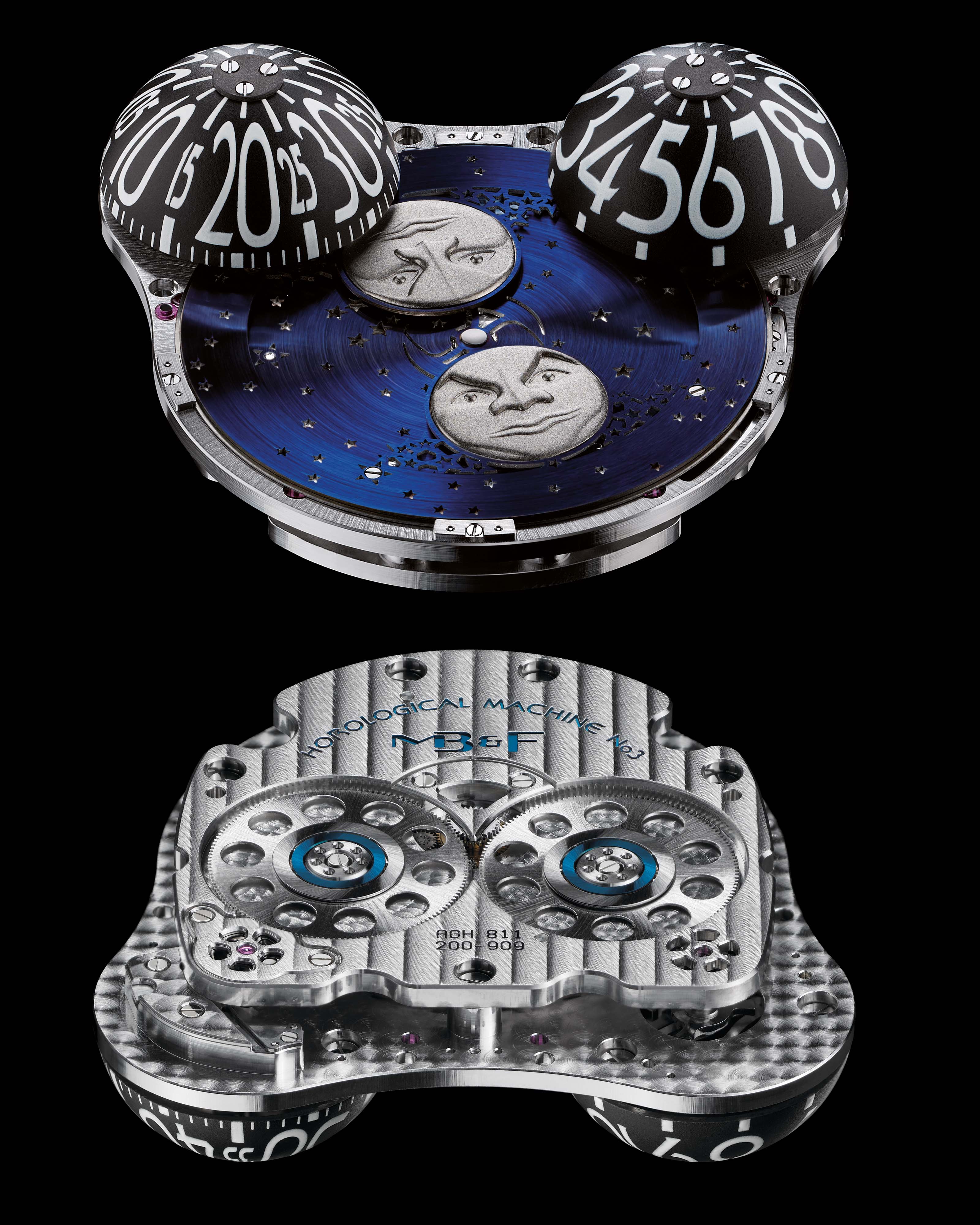La Cote des Montres : La montre MB&F MoonMachine par Stepan Sarpaneva ...