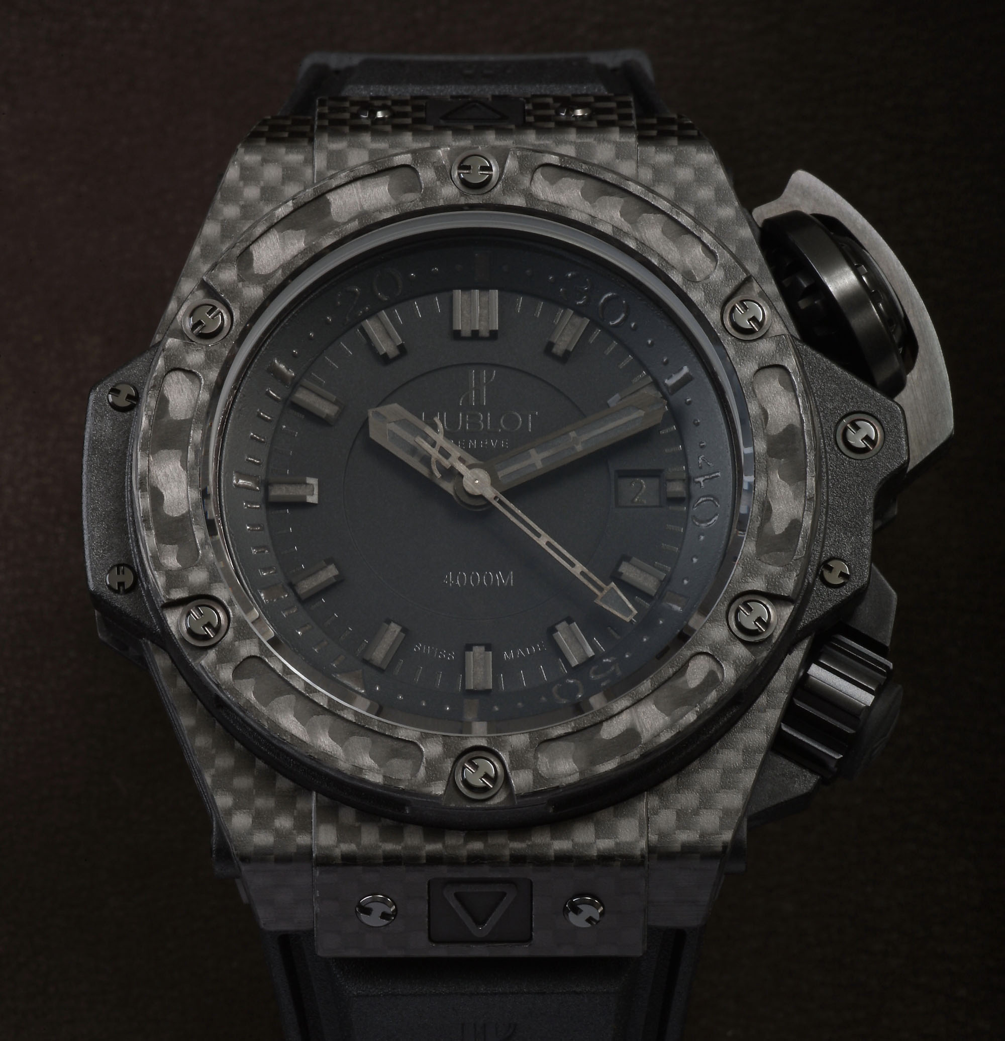 La Cote des Montres : Shooting de la montre Hublot Oceanographic 4000M ...