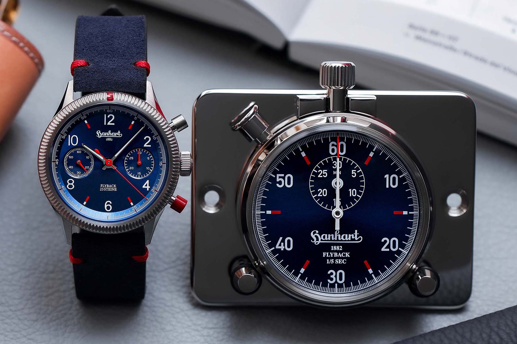 La Cote des Montres : À propos des montres Hanhart - Pionnier du ...