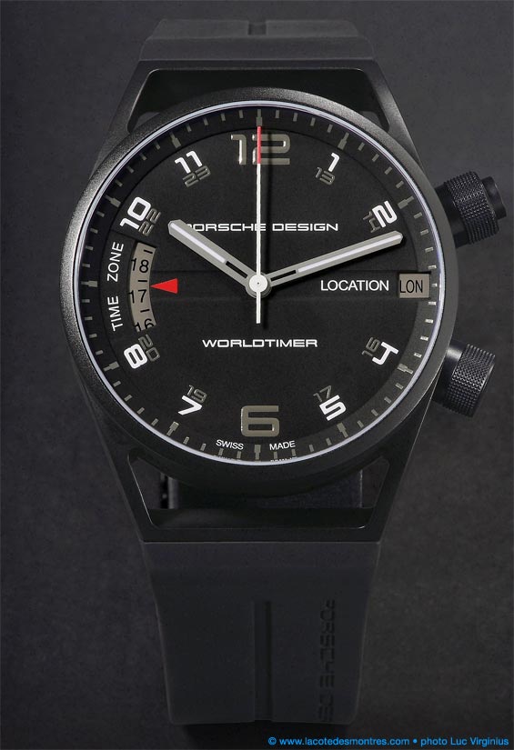 La Cote des Montres : Shooting de la montre Porsche Design Worldtimer