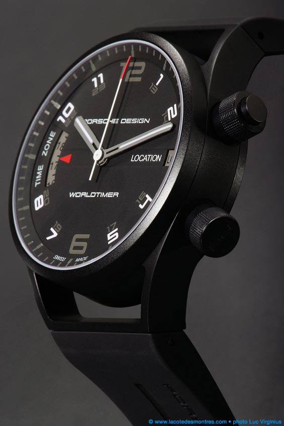 La Cote des Montres : Shooting de la montre Porsche Design Worldtimer