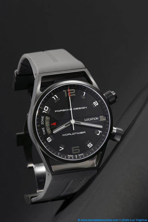 La Cote des Montres : Shooting de la montre Porsche Design Worldtimer