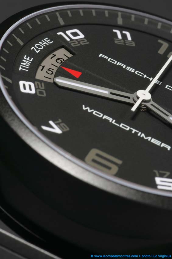 La Cote des Montres : Shooting de la montre Porsche Design Worldtimer