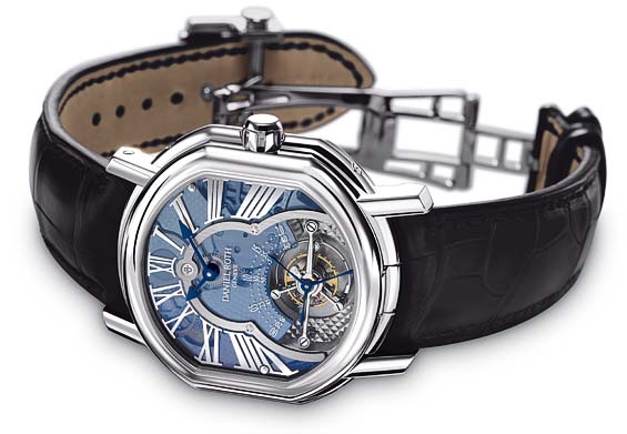 La Cote des Montres : La montre Daniel Roth 220.Y à tourbillon 8 jours ...