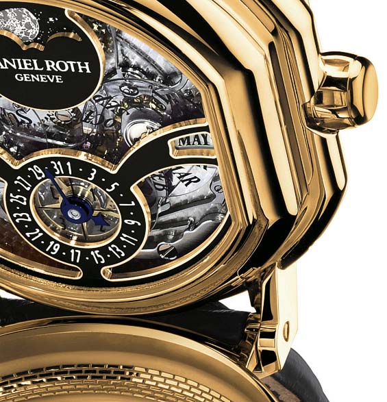 La Cote des Montres : La montre Daniel Roth 220.Y à tourbillon 8 jours ...