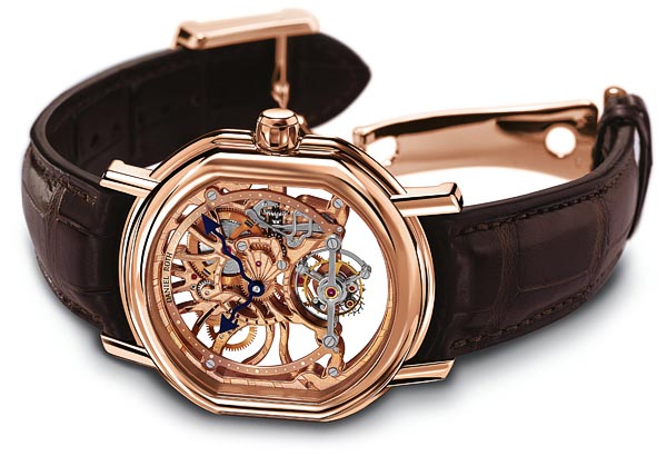 La Cote des Montres : La montre Daniel Roth Tourbillon Lumière Platine