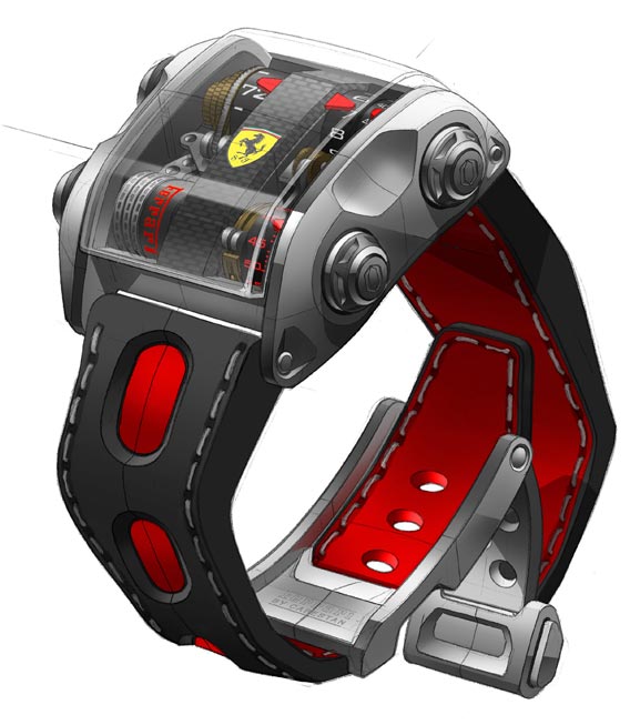La Cote des Montres : Scuderia Ferrari One By Cabestan, la montre la ...