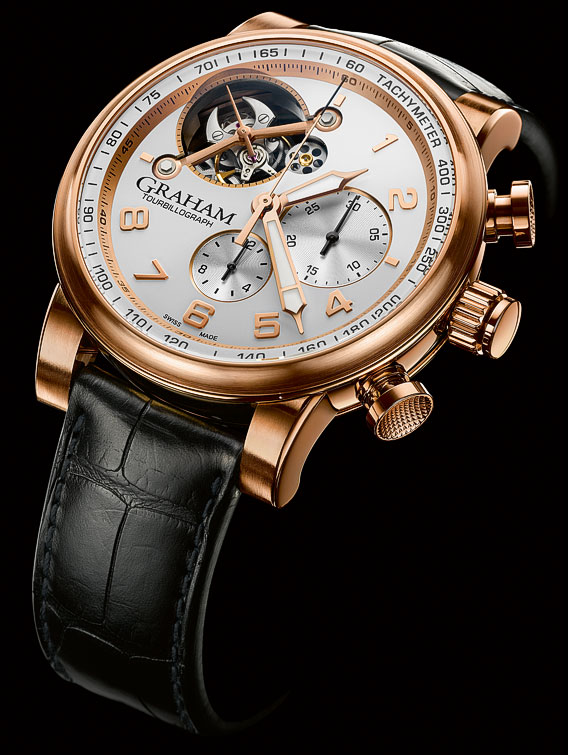 La Cote des Montres : La montre Graham Silverstone Tourbillograph Full ...
