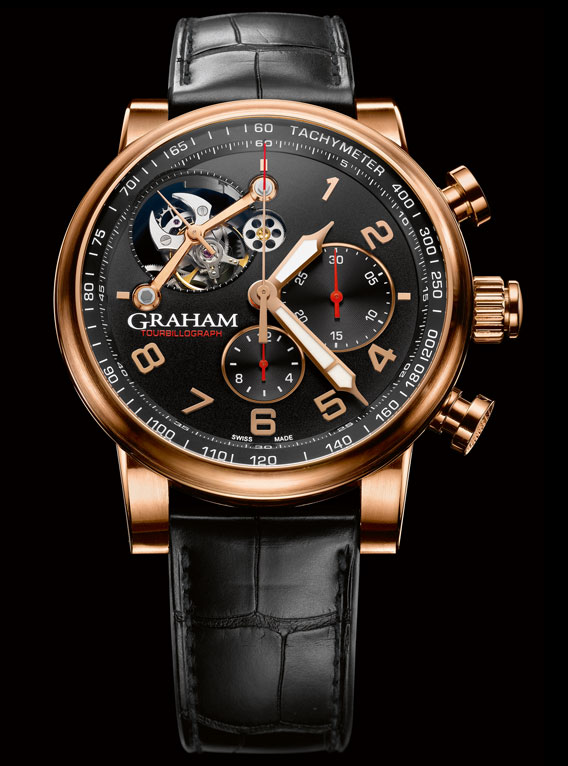 La Cote des Montres : La montre Graham Silverstone Tourbillograph Full ...