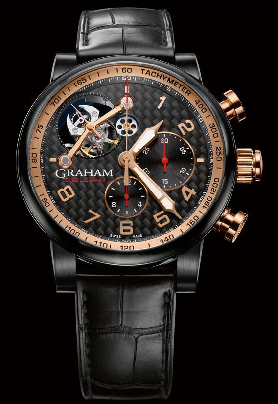 La Cote des Montres : La montre Graham Silverstone Tourbillograph Full ...