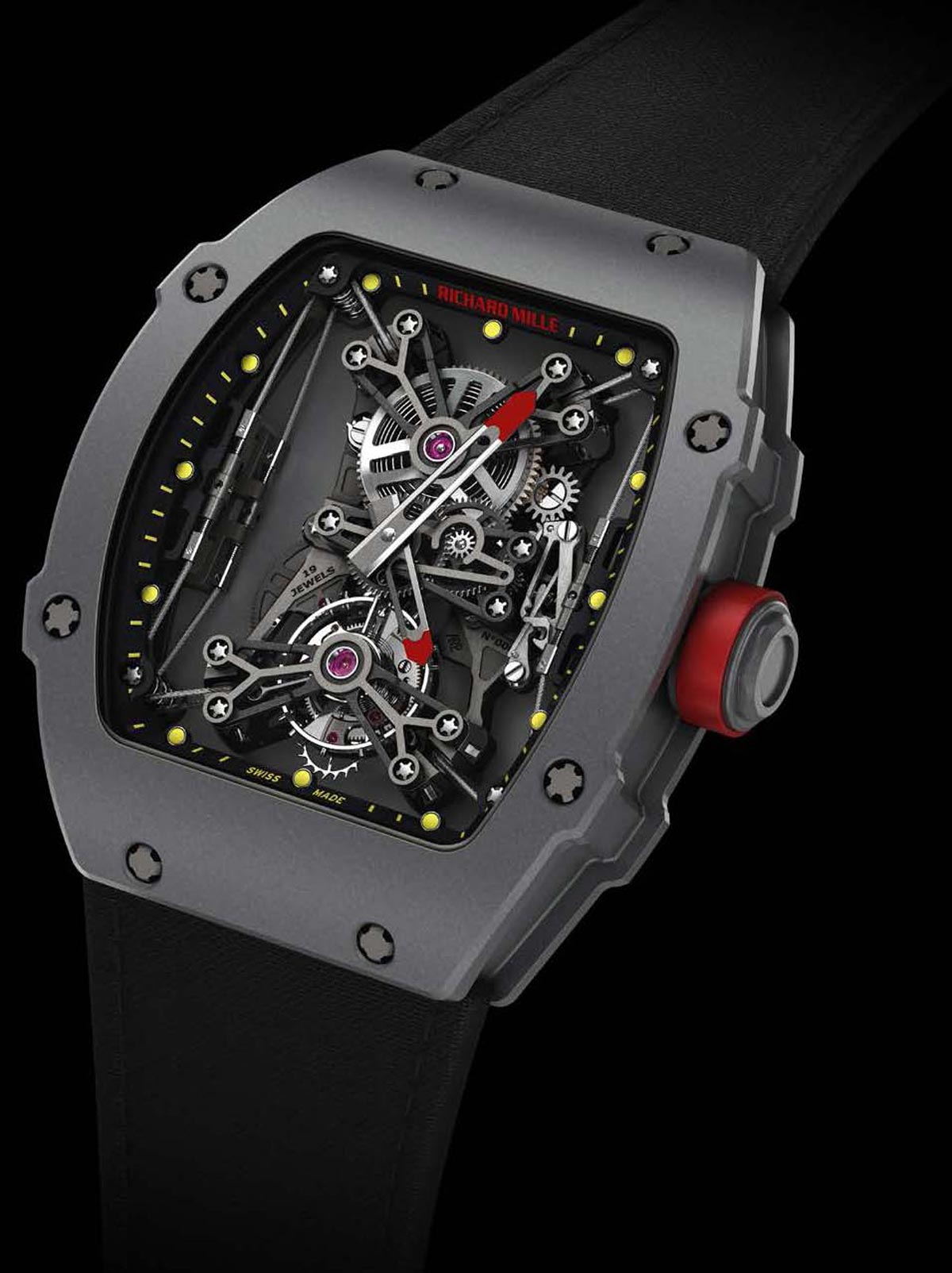 La Cote des Montres : La montre Richard Mille RM 27-04 Tourbillon ...