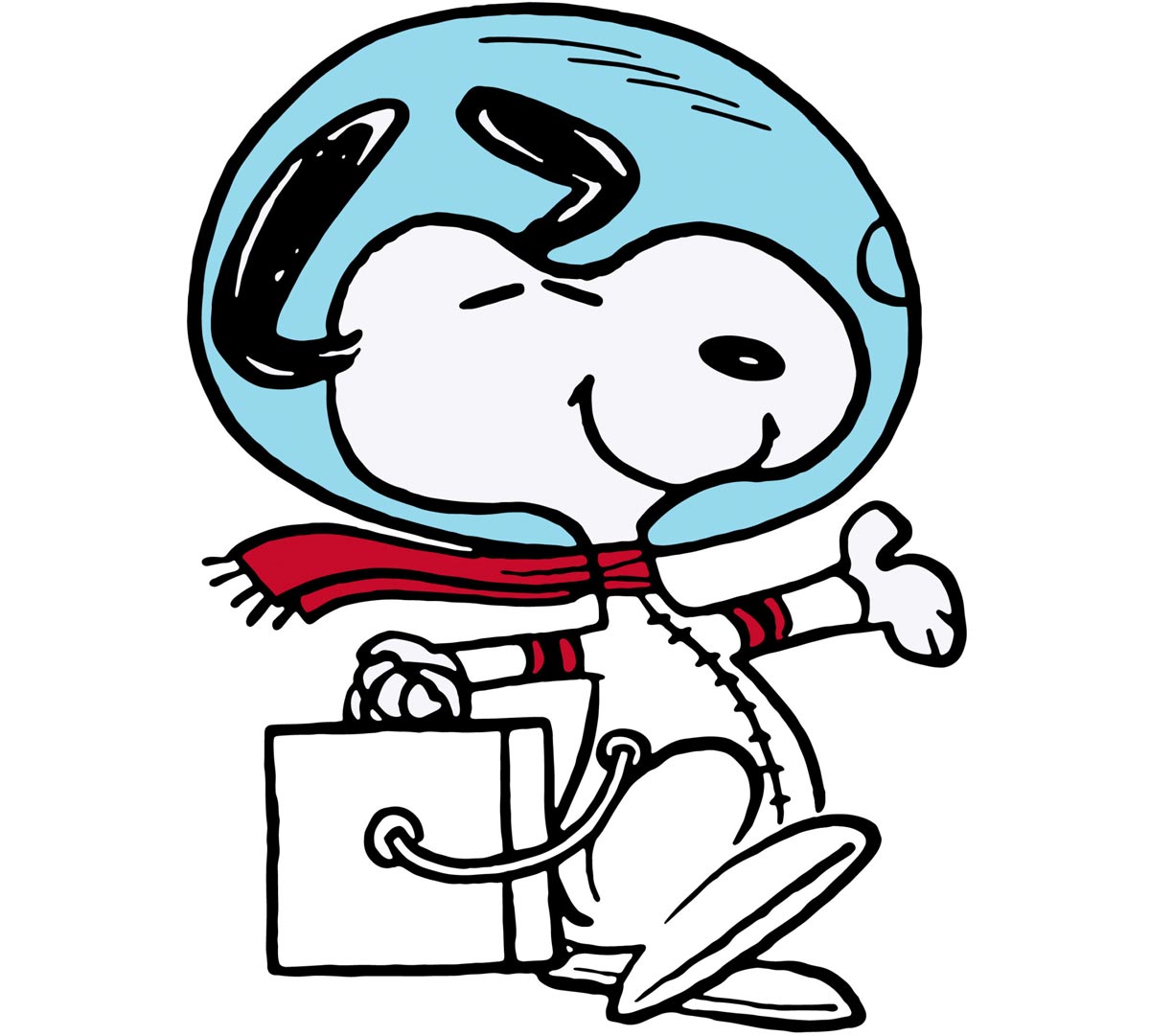 Silver Snoopy Astronaut