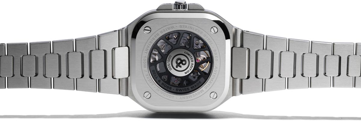 La Cote des Montres: The Bell & Ross BR 05 Skeleton LightLum watch - An ...