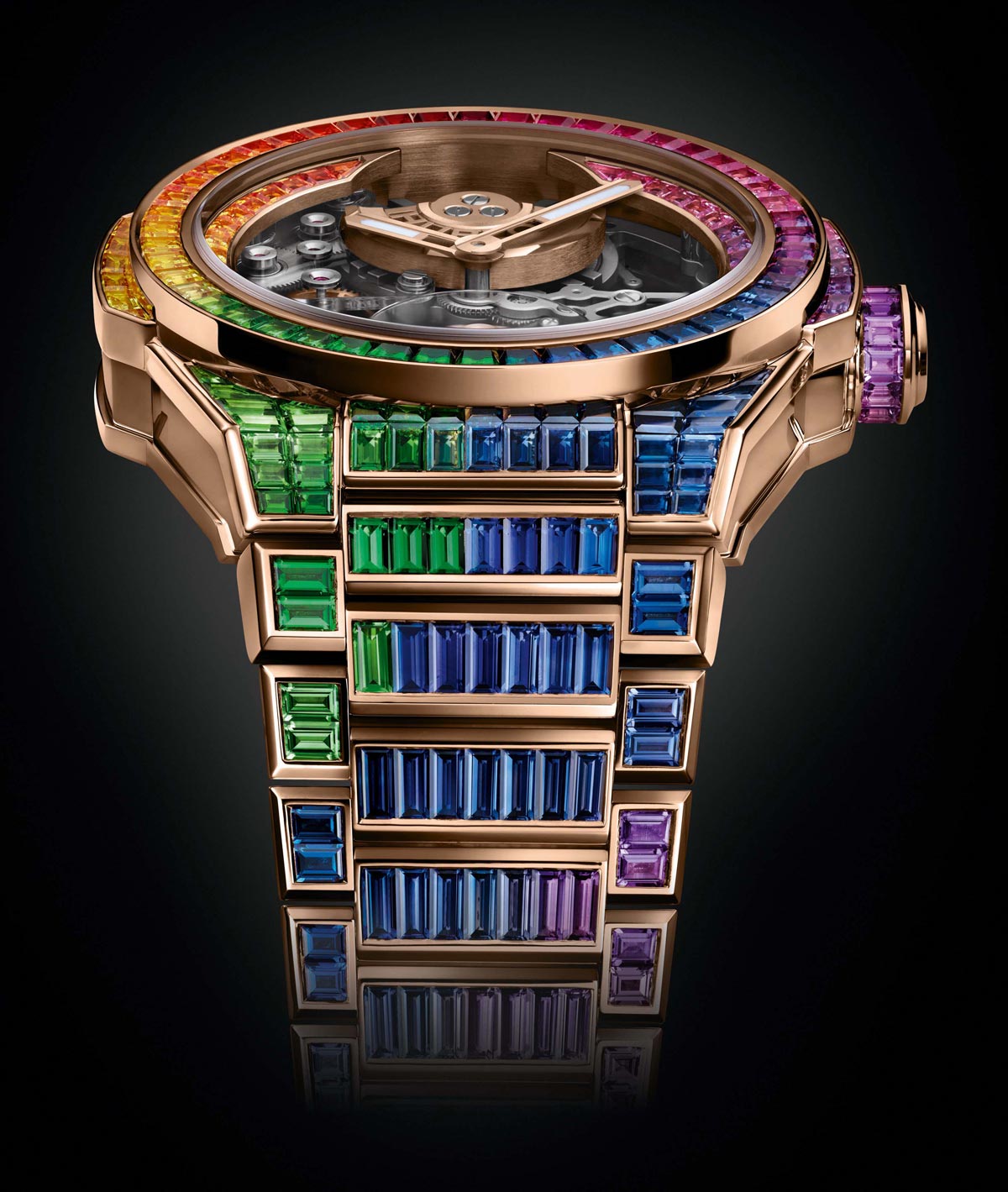 La Cote des Montres: The Hublot Big Bang Integral Tourbillon Rainbow ...