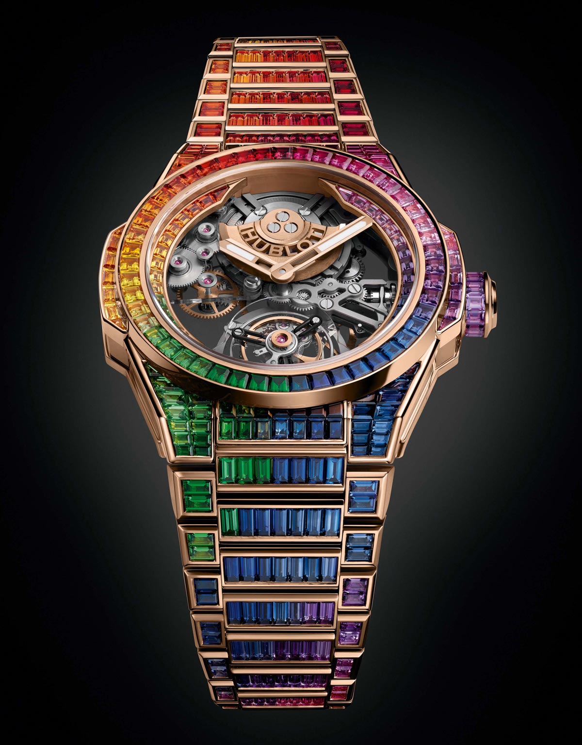 La Cote des Montres: The Hublot Big Bang Integral Tourbillon Rainbow ...