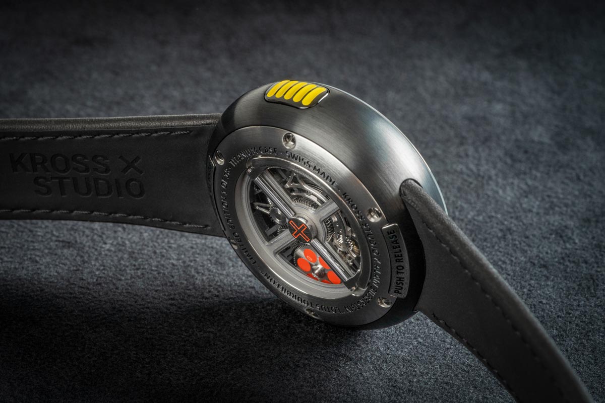 La Cote des Montres : La montre Kross Studio Lotus Tourbillon - Kross Studio présente une ...