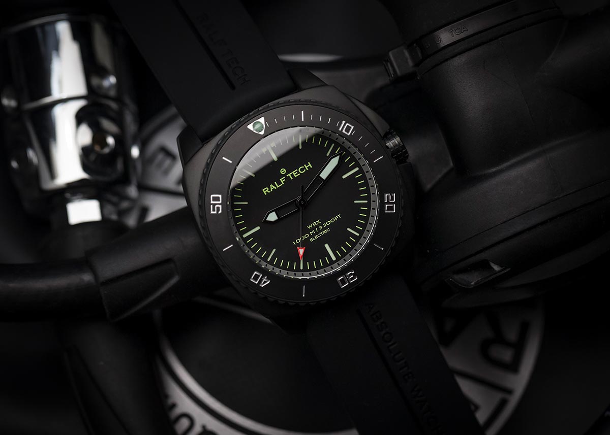 La Cote des Montres : Nouvelles montres RALF Tech WRX Electric Black ...