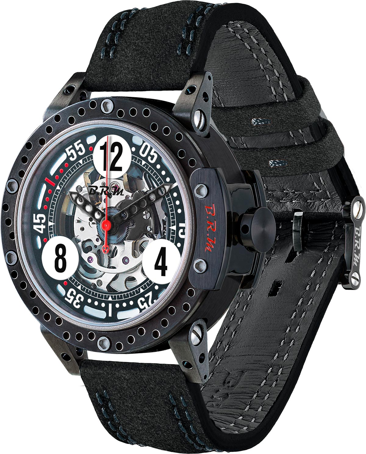 La Cote des Montres : La montre BRM DDF6 Titane Noir - La DDF6 ose le ...