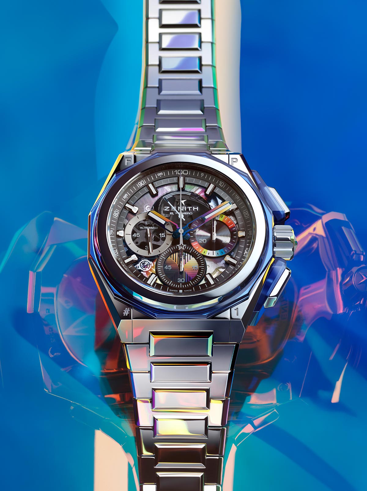 La Cote des Montres: The Zenith Defy Extreme Felipe Pantone watch - Beyond colours & light