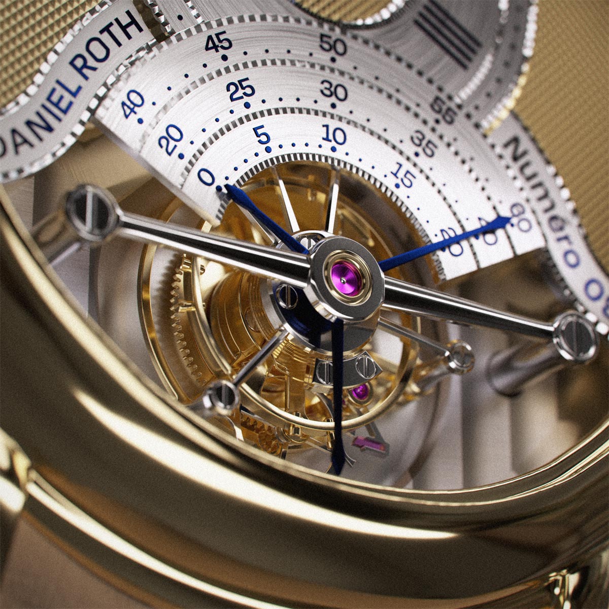 La Cote des Montres : La montre Daniel Roth Tourbillon Souscription - À ...