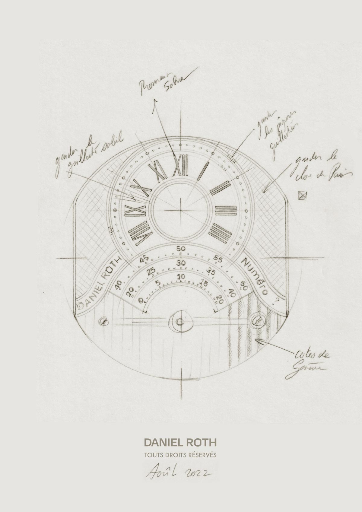 La Cote des Montres : La montre Daniel Roth Tourbillon Souscription - À ...