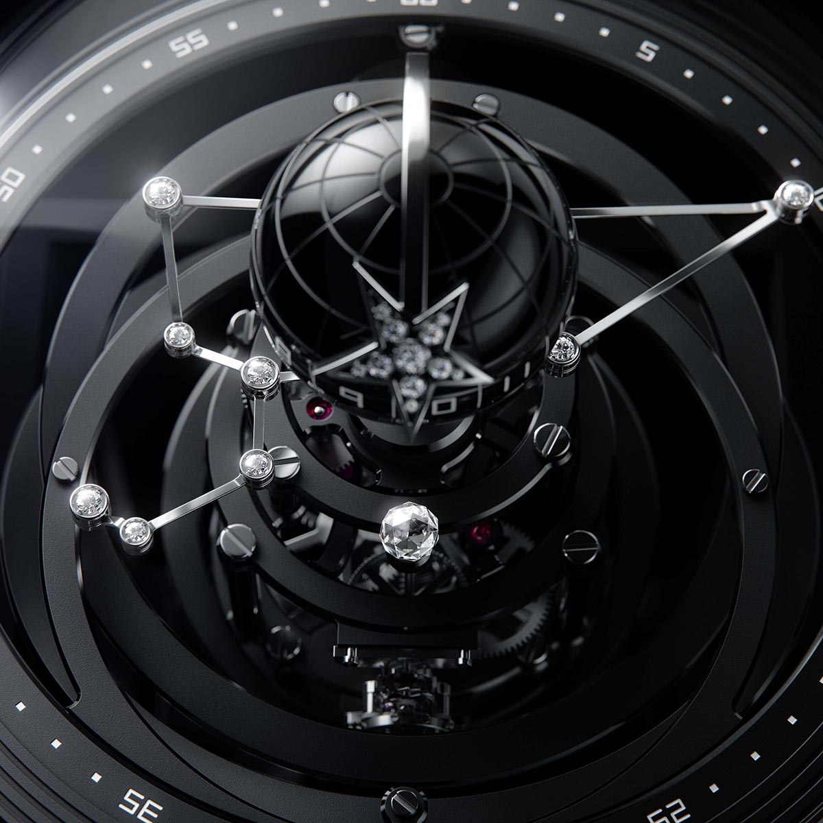 La Cote des Montres: CHANEL Interstellar Lion Astroclock - Inspired by the worlds of science ...