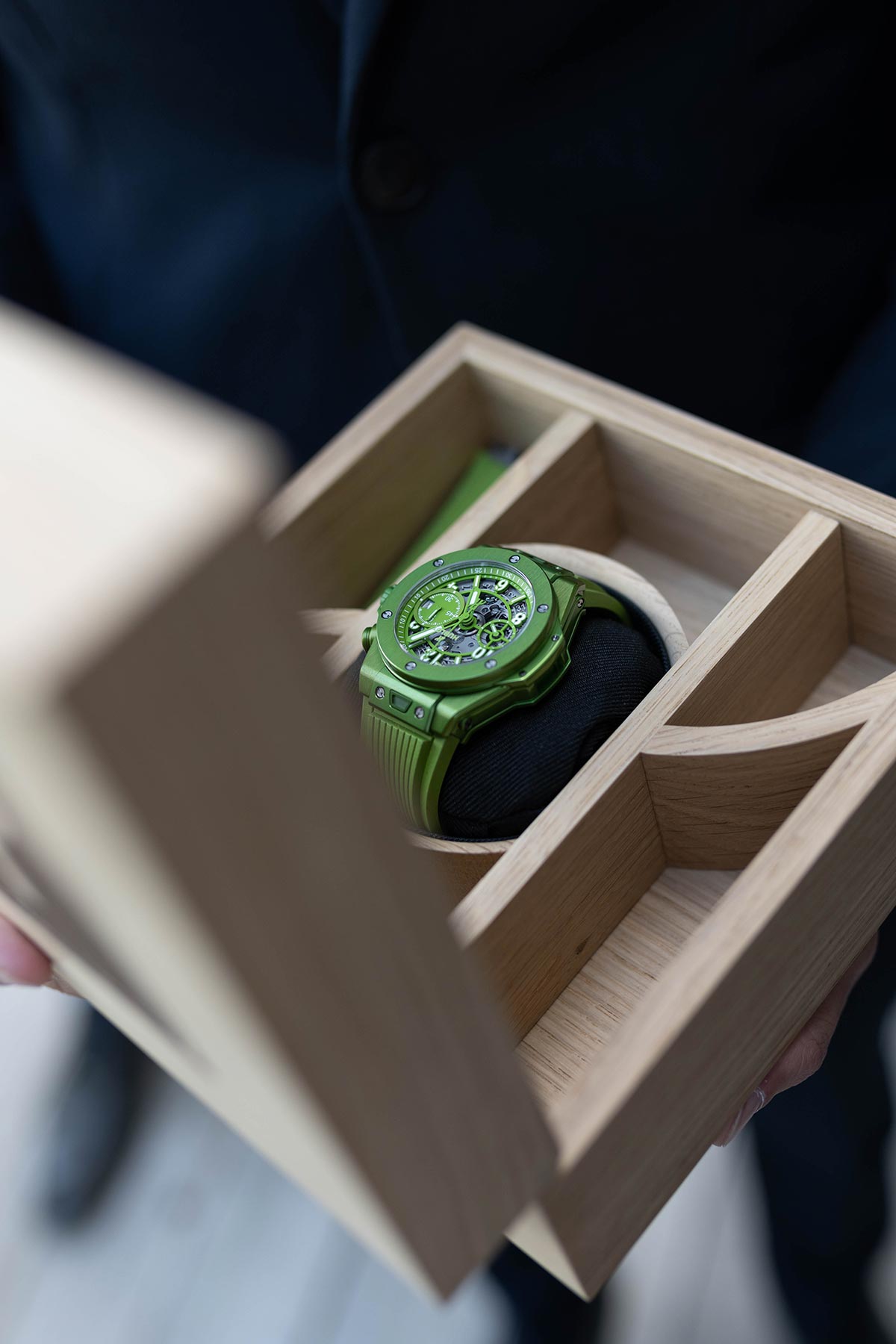 La Cote des Montres: The Hublot Big Bang Unico Nespresso Origin watch ...