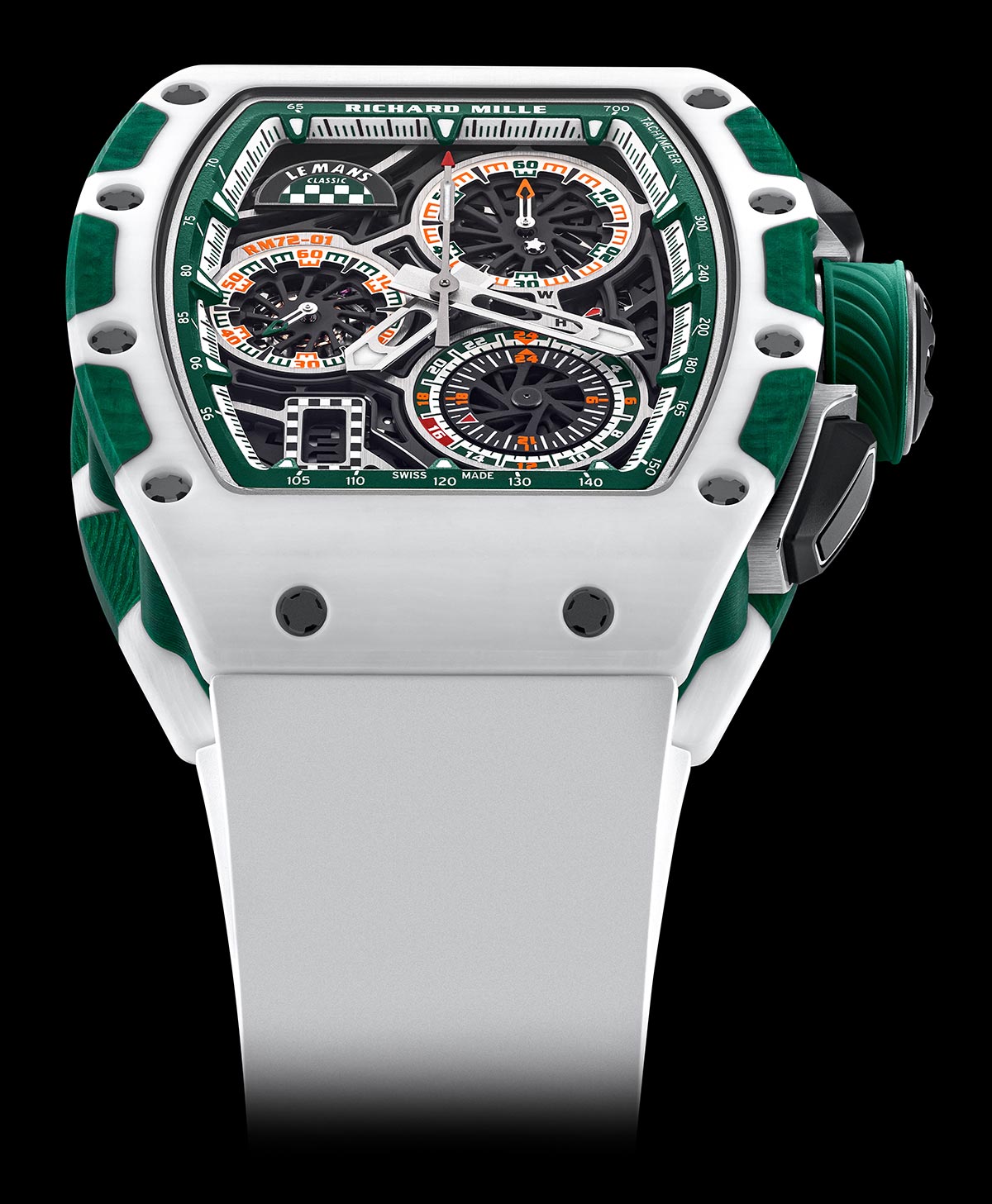 La Cote des Montres: The Richard Mille RM 72-01 Le Mans Classic watch ...