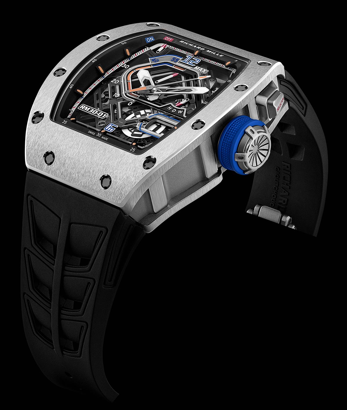La Cote des Montres: The Richard Mille RM 30-01 Automatic with ...